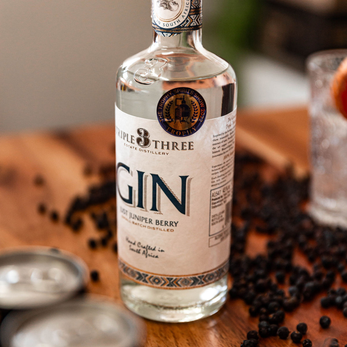 Just Juniper Gin 500ml – Triple Three Distillery